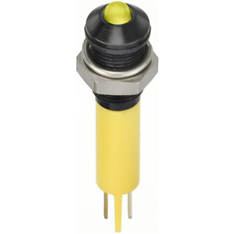 APEM Q6P1CXXY24E LED-Signalleuchte Gelb Prominent 30 mcd