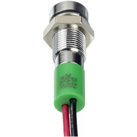 APEM Q6F3CXXG12E LED-Signalleuchte Grün Flush 45 mcd