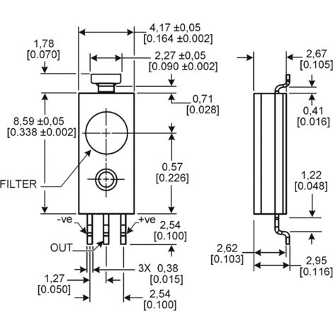 Honeywell Feuchte-Sensor 1 St. HIH-5031-001 Messbereich: 0 - 100 % rF
