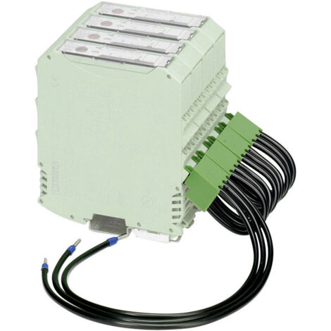 Phoenix Contact BRIDGE- 4 Schleifenbrücke Polzahl: 4 Grün, Schwarz 1 St.