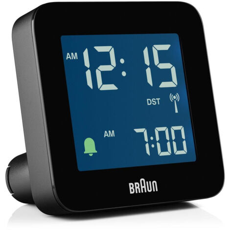 Braun BC09-DCF Wecker digital Schwarz
