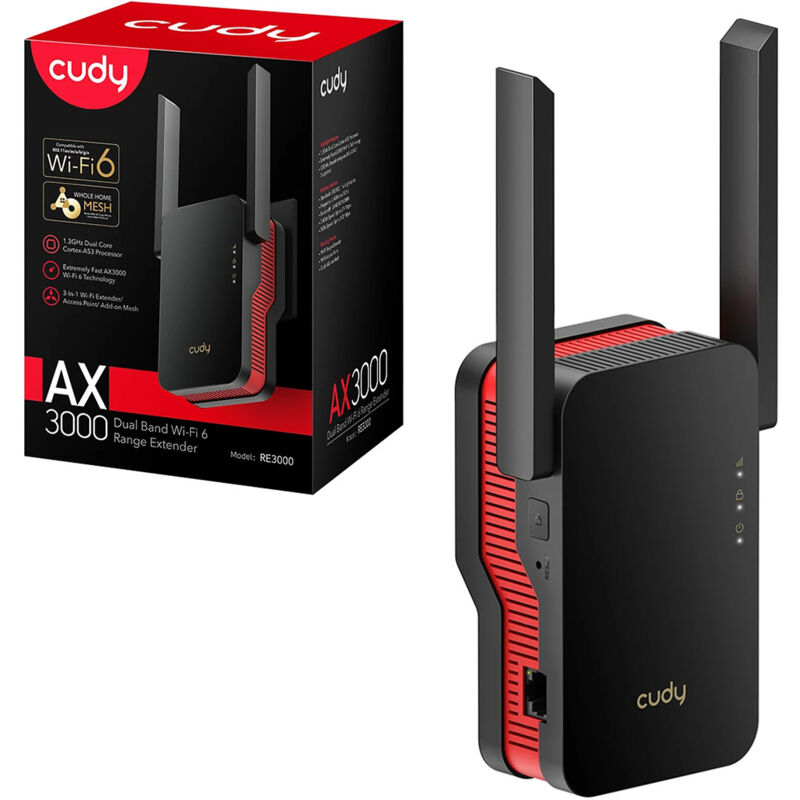 Cudy wlan repeater re3000 ax3000 mesh
