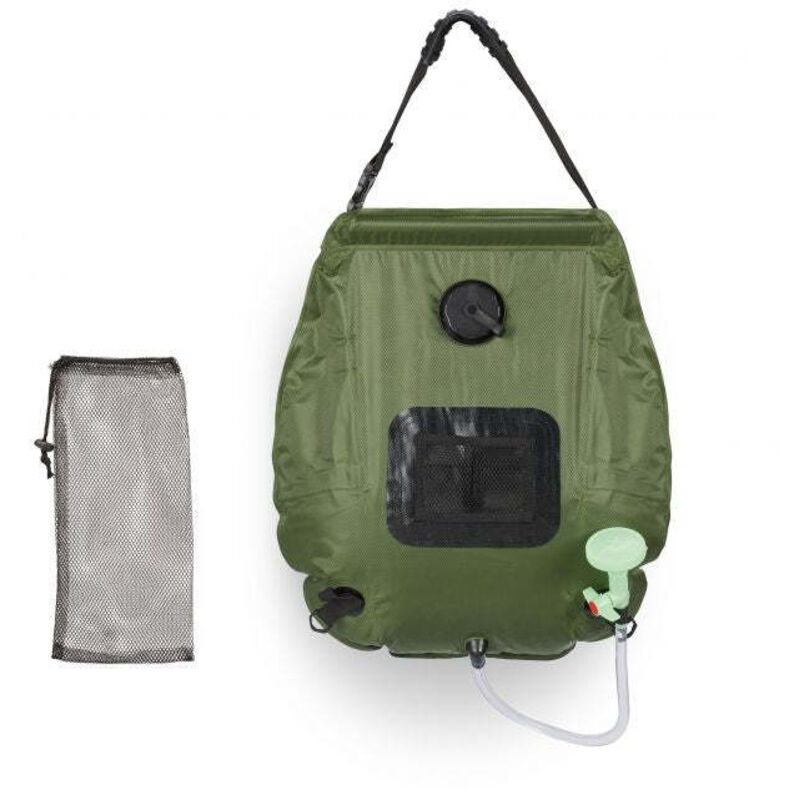 Solarbetriebene campingdusche 20 liter