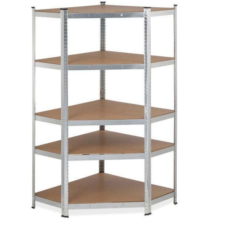 Eckregal mit 5 boden