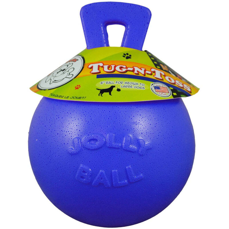 Jolly tug n toss 20 cm blau