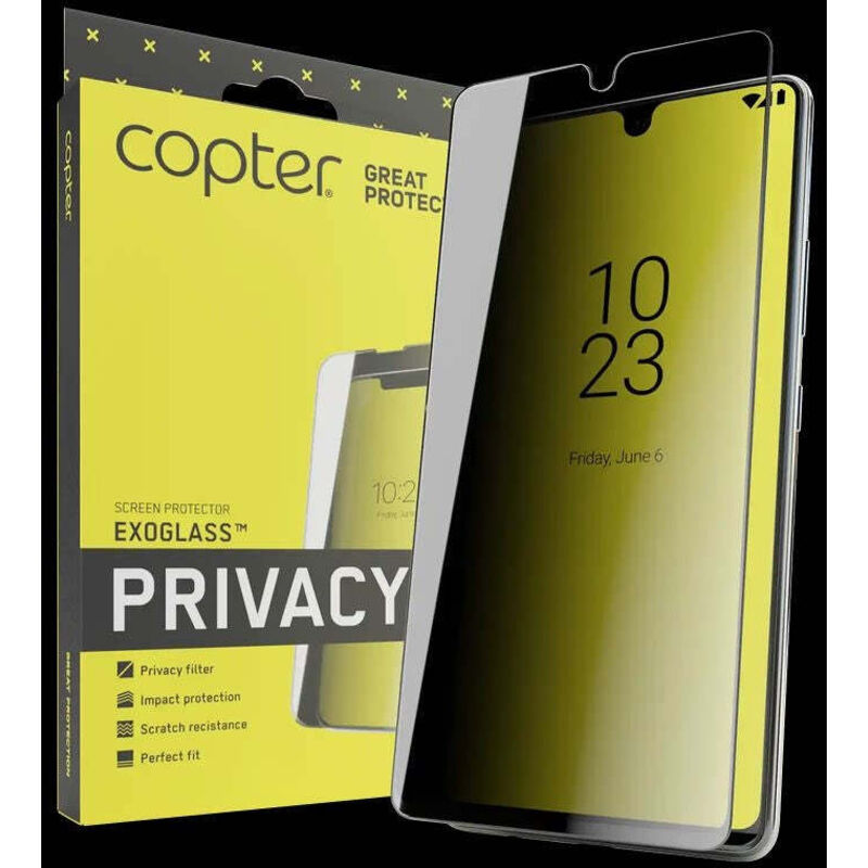 Copter iphone 16 pro blickschutzfilter flachbildschirmschutz