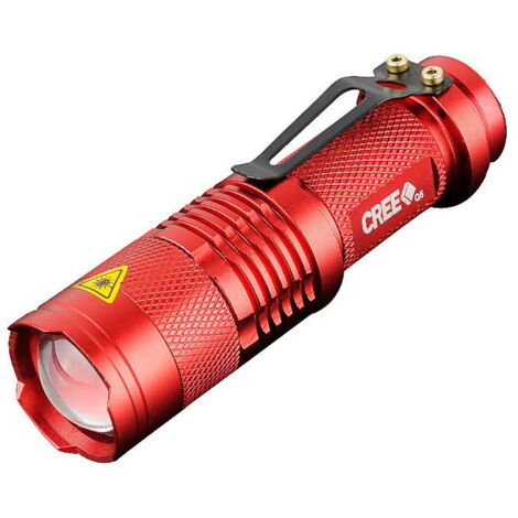 LED-Taschenlampe CREE Ultrafire - Rot