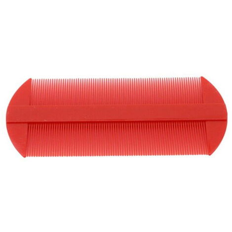 Doppelseitiger Kamm – rot