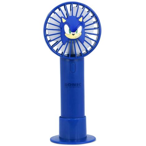 Sonic the hedgehog mini fan handheld mit 3d charakter