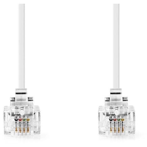Telekommunikationskabel rj11 stecker rj11 stecker 100 m kabeldesign ...