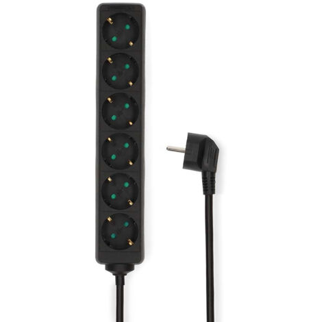 Extension socket type f cee 77 6 way 300 m 3680 w 16 a kind of ...