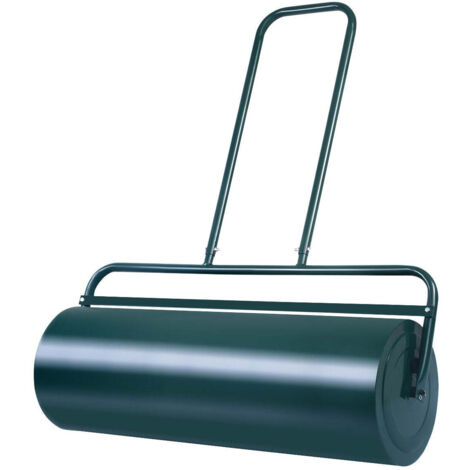 Rasenwalze 90cm handwalze 63l gartenwalze mit schwerlasttrommel ...