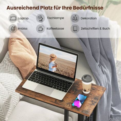 C formiger beistelltisch kompakter sofatisch fur kleine raume ...