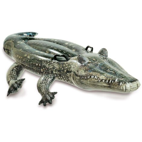 Inflatable alligator for swimming 170 x 86 cm intex 57551 8832530