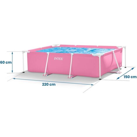 Rahmengartenpool 220 x 150 x 60 cm intex 28266