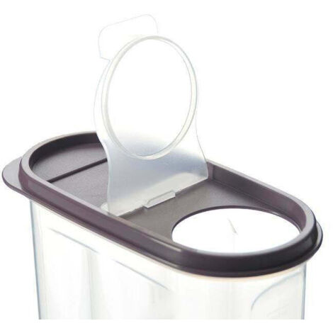 Dosing container for dry goods - easy storage and dosing