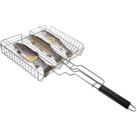 Universal grill grate with locking and non stick coating