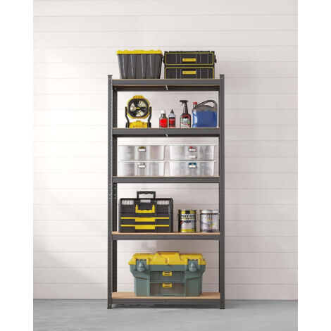 Robustes verstellbares garagenregal aus stahl 875 kg