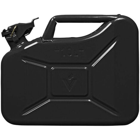 Kanister 10l metall schwarz un - tuvgs gepruft