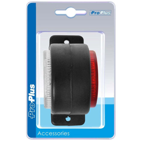 Umrissleuchte rotwei 68x62mm 8led im blister