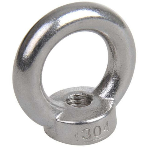 Ringmutter m10 a4 rvs aisi 316