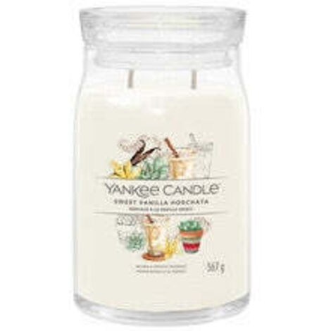 Yankee candle - sweet vanilla horchata signature candle sladky ...