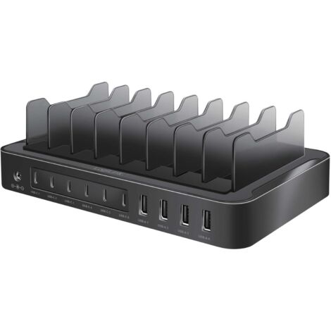 Ladestation 10 anschlusse 6 usb c 4 usb a pdqc30 120w