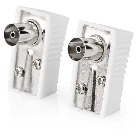 Iec coax stecker abgewinkelt buchse vernickelt 75 ohm schraube ...
