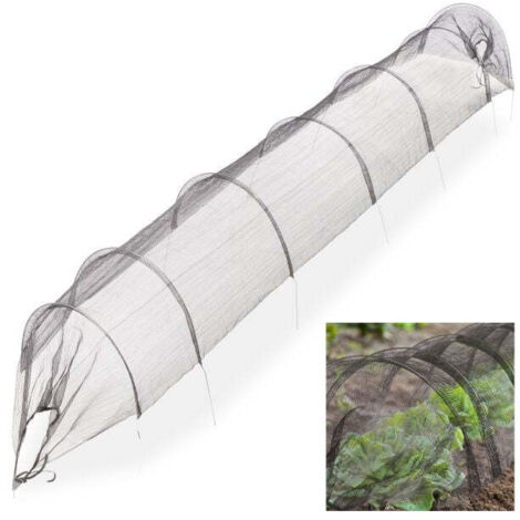 Mesh tunnel garden