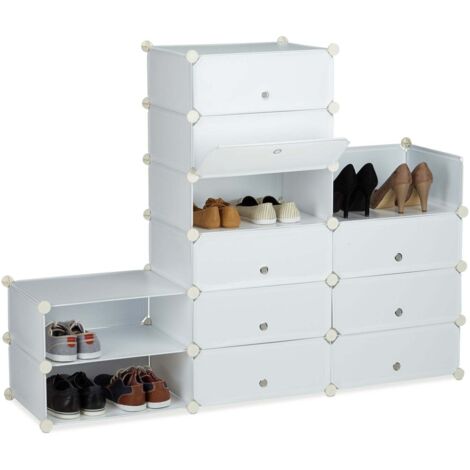 12 compartment shoe cabinet
