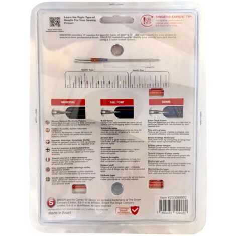 Sewing machine needles package