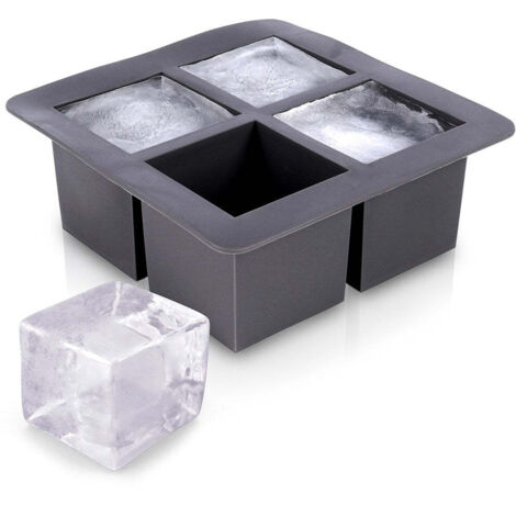 Large silicone molds for square ice cubes xxl