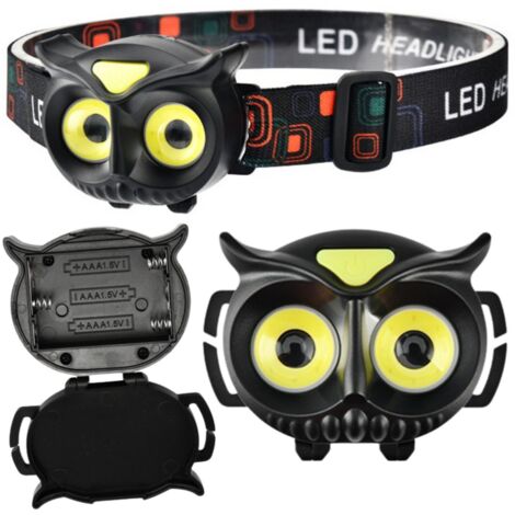 Led headlamp battery powered 4 light modes