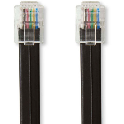 Telekommunikationskabel rj12 stecker rj12 stecker 100 m kabelaufbau ...