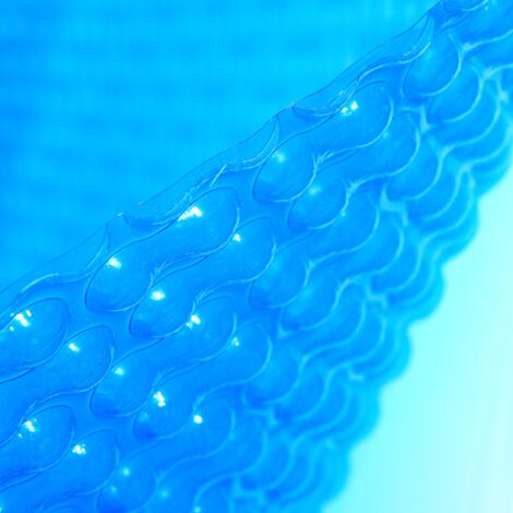 Bâche à Bulles 10 x 5 m - Bordée 2 cotés - Light Blue 400 microns ...