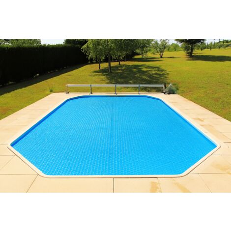 Bâche à Bulles Piscine 3x2 m OXO Light Blue 400 microns - Non Bordée ...