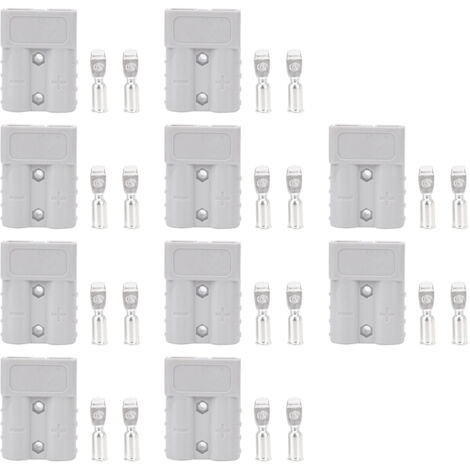 Borne de câble 10 pièces Connecteur d'alimentation de batterie 50 A 600 ...