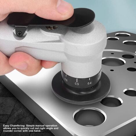 Chanfreineuse pneumatique, outil de chanfreinage pneumatique portable à ...