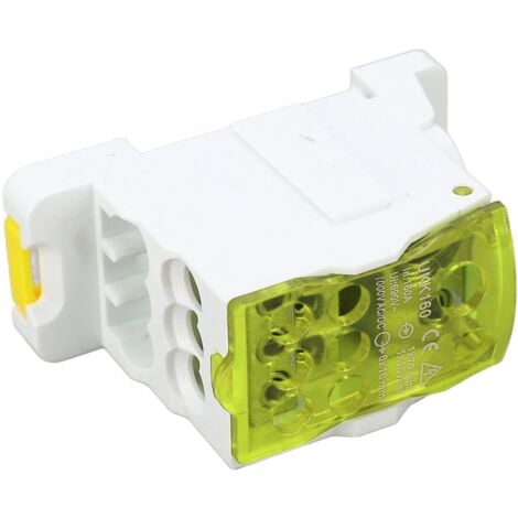 Borniers rail DIN 160 A 690 V Connecteurs Bloc de distribution Boîte de ...