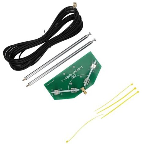 Antenne, antenne FM, antenne stéréo domestique, récepteur dipôle V ...