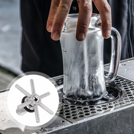 Zoternen Lave Verre Evier, Rinceur de Verre d'acier Inoxydable, Rince ...
