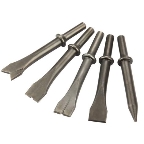 5Pcs Marteau Burin Pneumatique, Ciseau à Marteau Pneumatique, Marteau ...