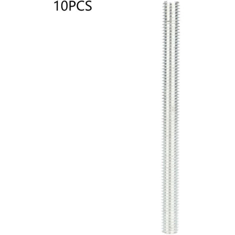 Tige Filetée M8, Barre de Tige Filetée 10pcs M8, Alliage D'aluminium M8 ...