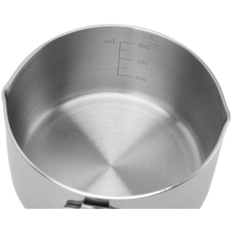 Chauffe-Beurre en Acier Inoxydable, Pot à Lait à Fond Plat, pour ...