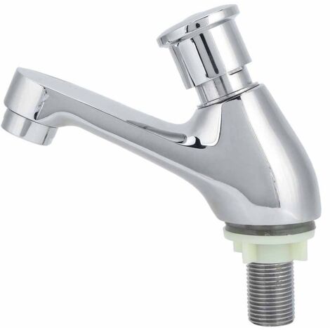 Robinet temporis, robinet d'vier moderne G1/2 filetage robinet d'eau de ...