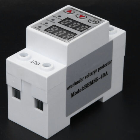 BERM @ BEMS5-40A 230V 40A Tension Numérique Intelligente et Protecteur ...