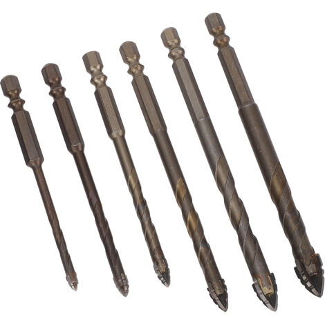 6pcs Bit de Forage Excentrique 6pcs