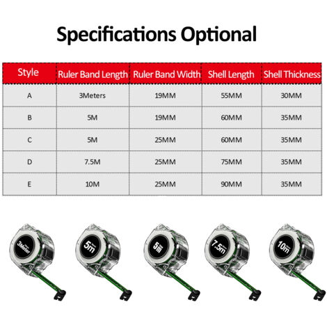 Conception de Corde Portable Ruban à Mesurer de Haute Précision Ruban à échelle de Couleur ...