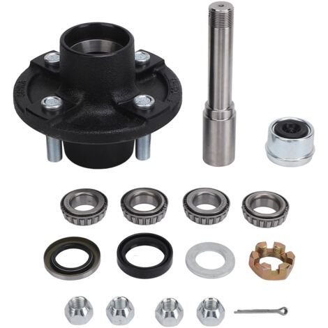 Kit d'essieu de remorque 2000lbs, Kit de moyeu de Roue Libre de ...