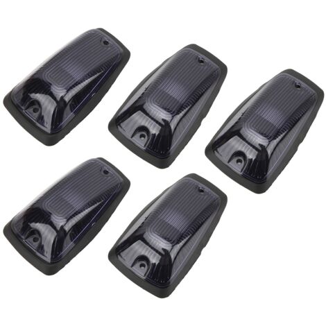 Qiilu Lumières de Toit de Cabine 5 Set Lumière de Toit de Voiture 12V ...
